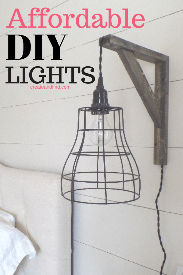 Easy and Affordable DIY Industrial Farmhouse Pendant Lights