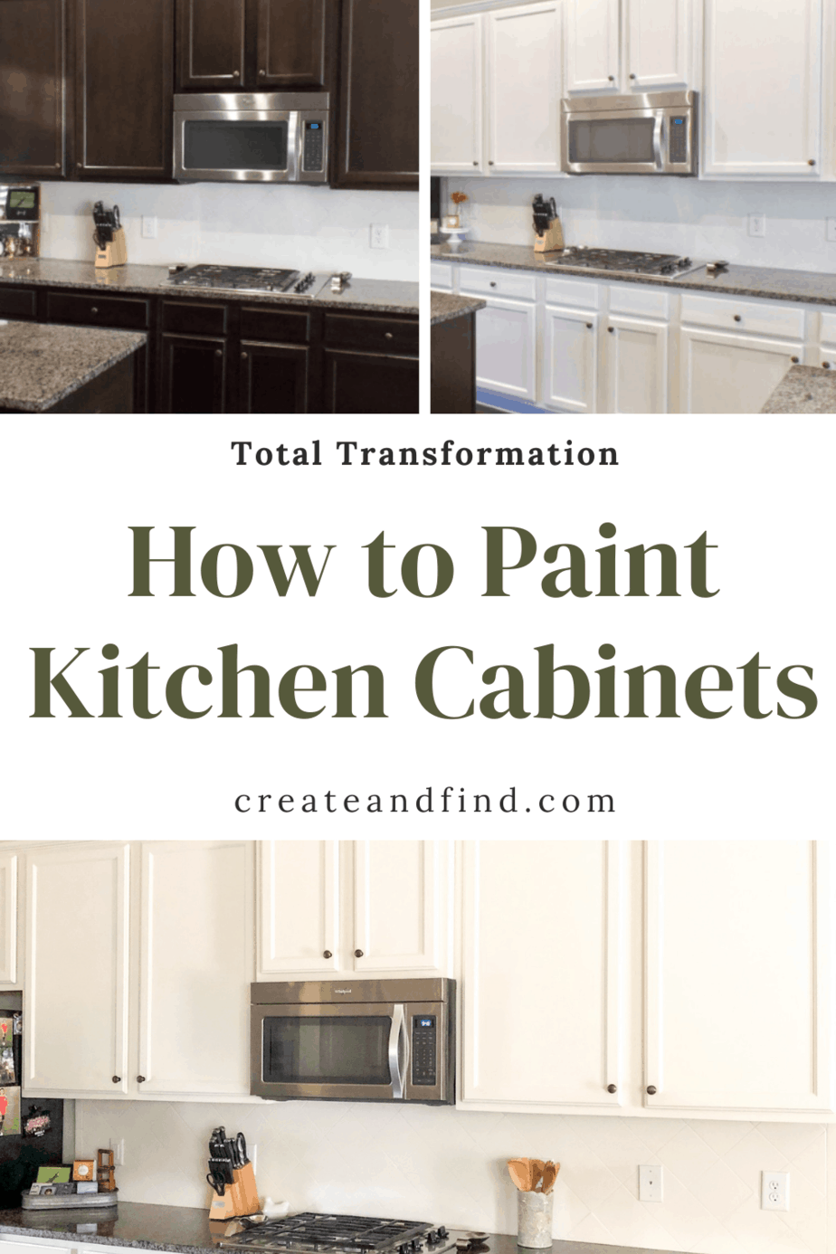How To Paint Kitchen Cabinets The Right Way