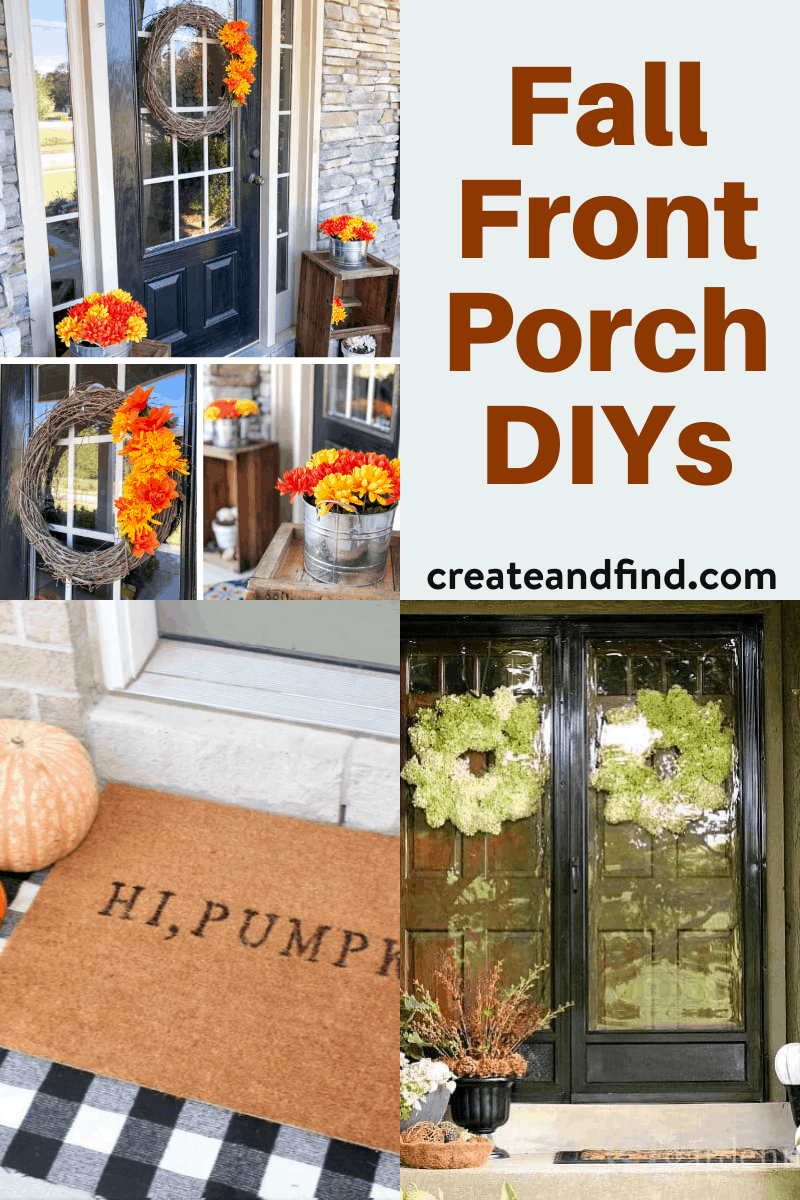 15 DIY Fall Front Porch Decor Ideas | Create and Find
