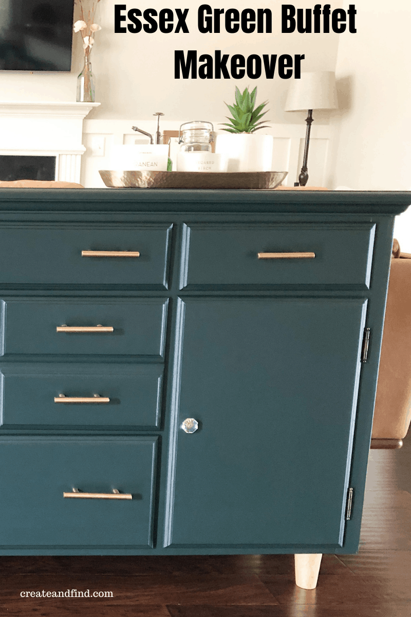 Traditional Sideboard Makeover (**Make it Modern!)