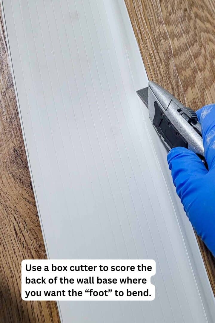 How to Install Vinyl Wall Base on Cinder Block Walls
