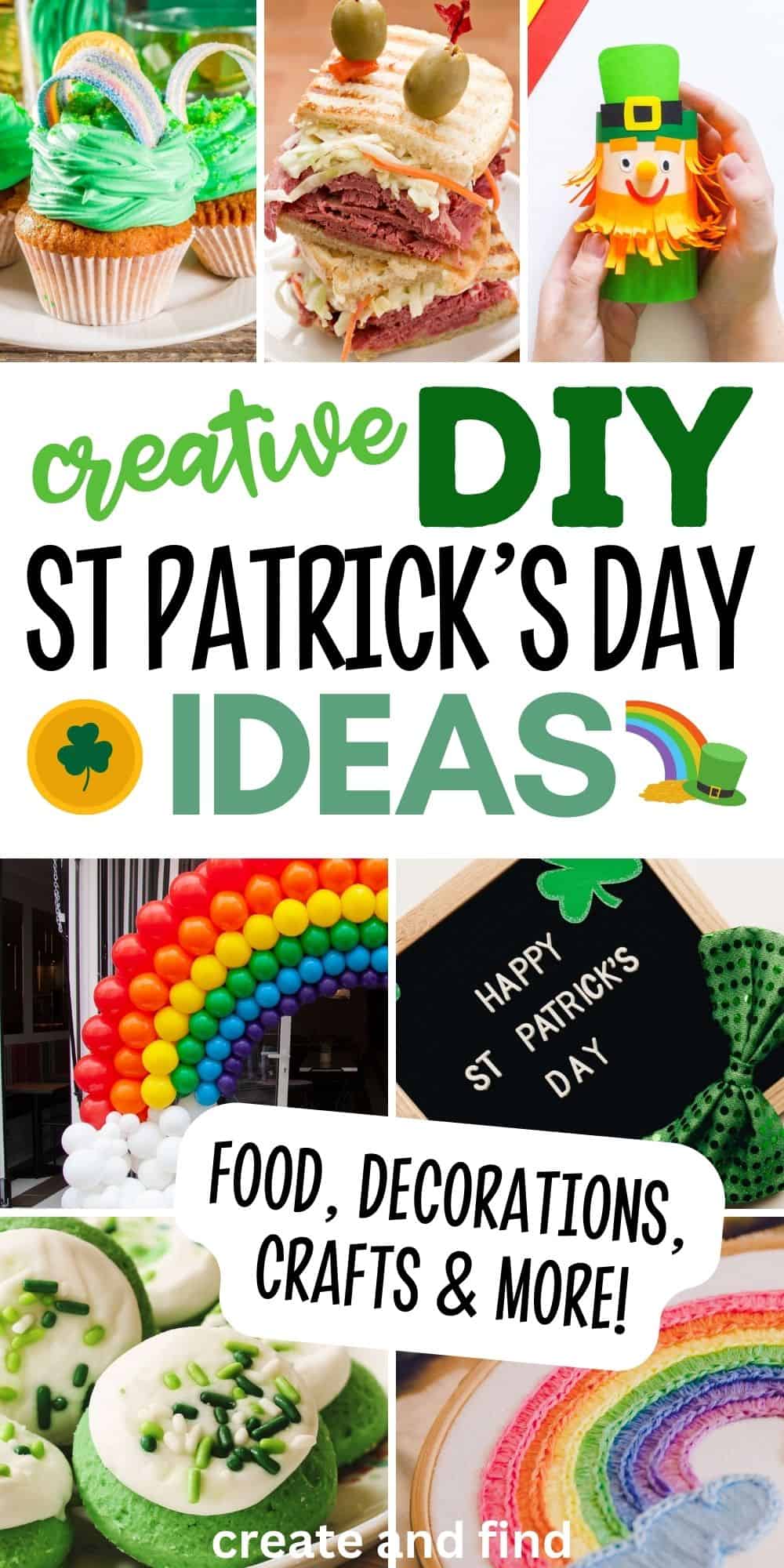 Easy DIY St. Patrick's Day Ideas (Food, Decorations, Crafts, and More!)