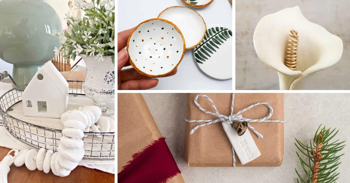 25 Easy Air Dry Clay Projects